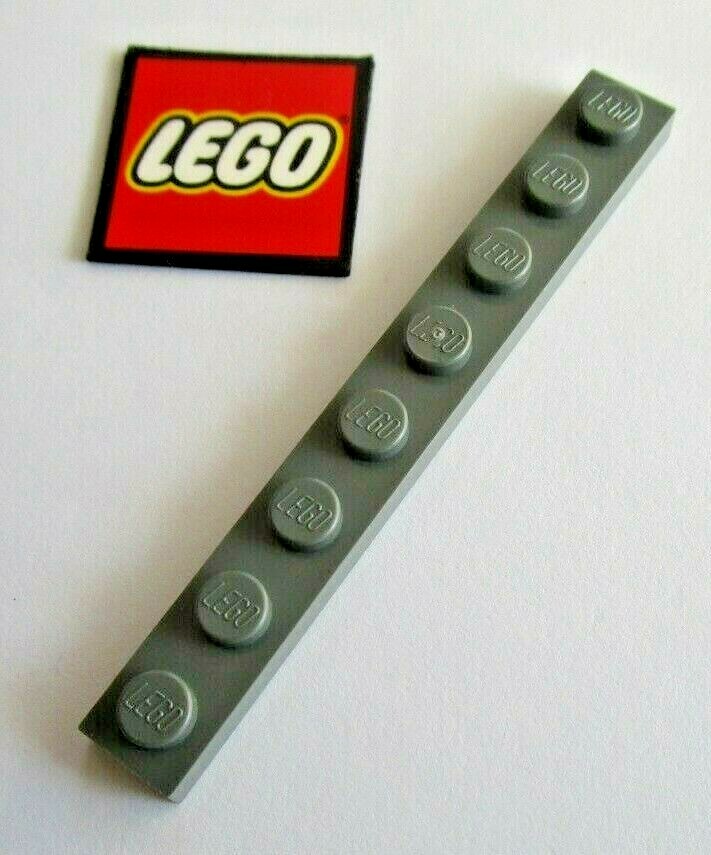 LEGO 1x8 PLATES (Pack of 8) Design ID 3460 - Select Colour - FREE ...