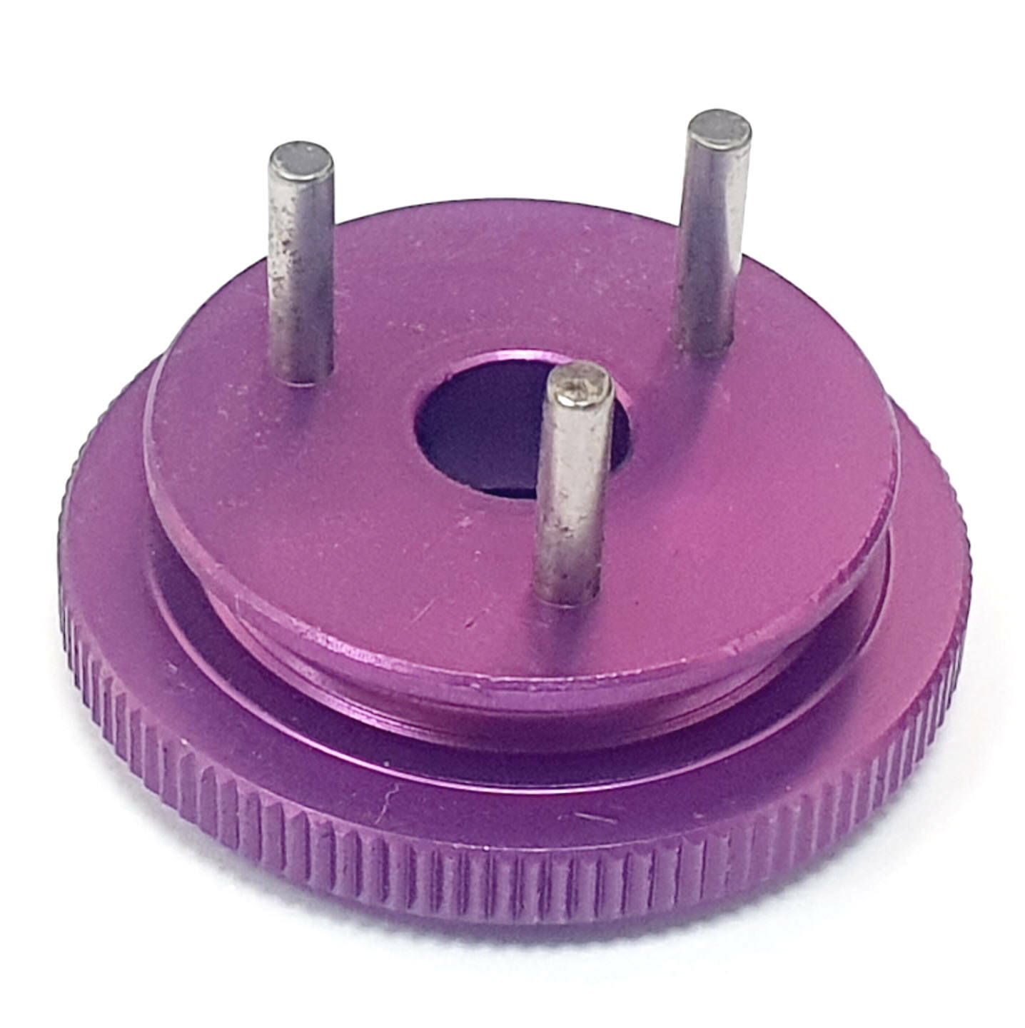 1/8 Scale .21+ RC Nitro Engine 3 Pin Shoe Flywheel Aluminium Purple ...