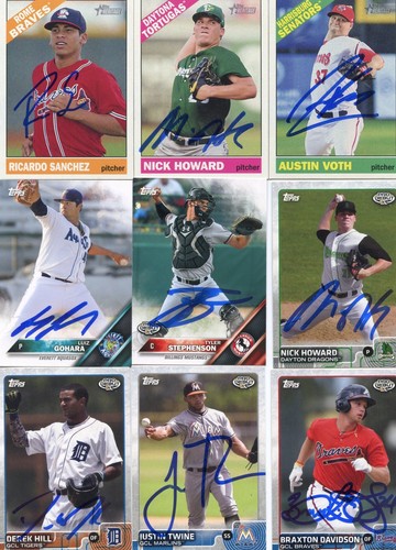 AUSTIN VOTH SIGNED 2015 TOPPS HERITAGE MINORS ROOKIE CARD AUTO | eBay