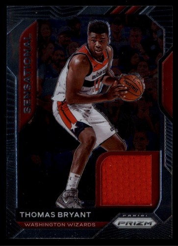 2020-21 Panini Prizm Sensational Swatches Thomas Bryant Washington ...