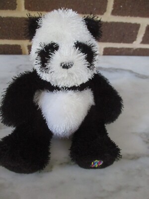 Ganz Webkinz PANDA BEAR Black + White 8" Tall Sitting HM111 | eBay