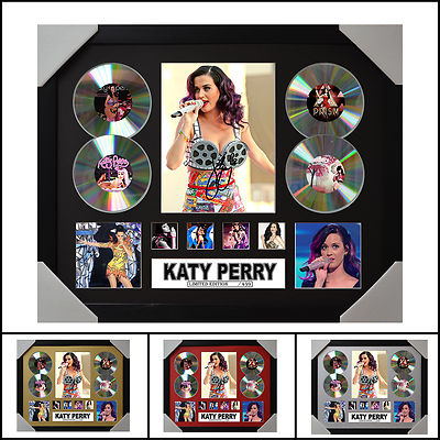 Katy Perry 4CD Signed Framed Memorabilia Limited Ed. 2017 - Multiple ...