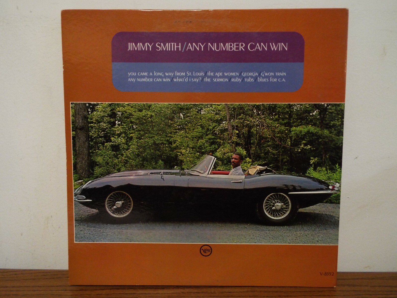 JIMMY SMITH ANY NUMBER CAN WIN JAZZ LP VINYL ALBUM | eBay