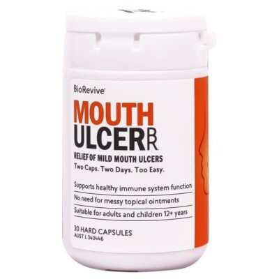 BioRevive Mouth Ulcer Relief 30 Capsules | eBay