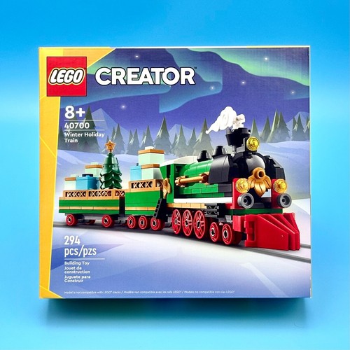 LEGO Creator Winter Holiday Train (40700) Christmas Tree Locomotive GWP ...