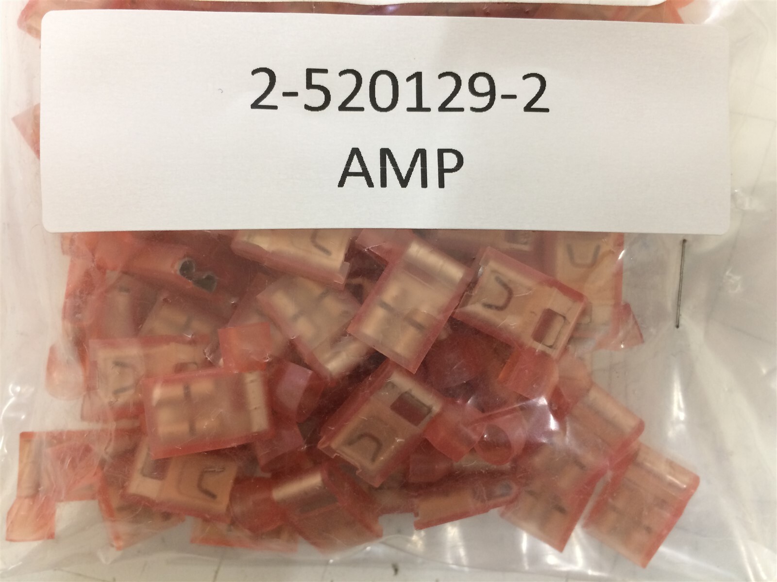 2-520129-2 AMP CONN QC RCPT 18-22AWG 0.250 20 PIECES | eBay