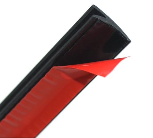 4M V Type Black Car SUV Rear Window Glass Trim Fillers Sealed Strip ...