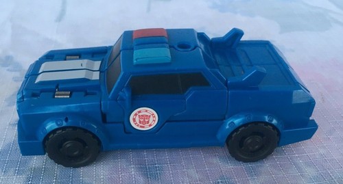Tomy Hasbro SA Transformers Blue Police Action Figure 4.25" Tall V ...