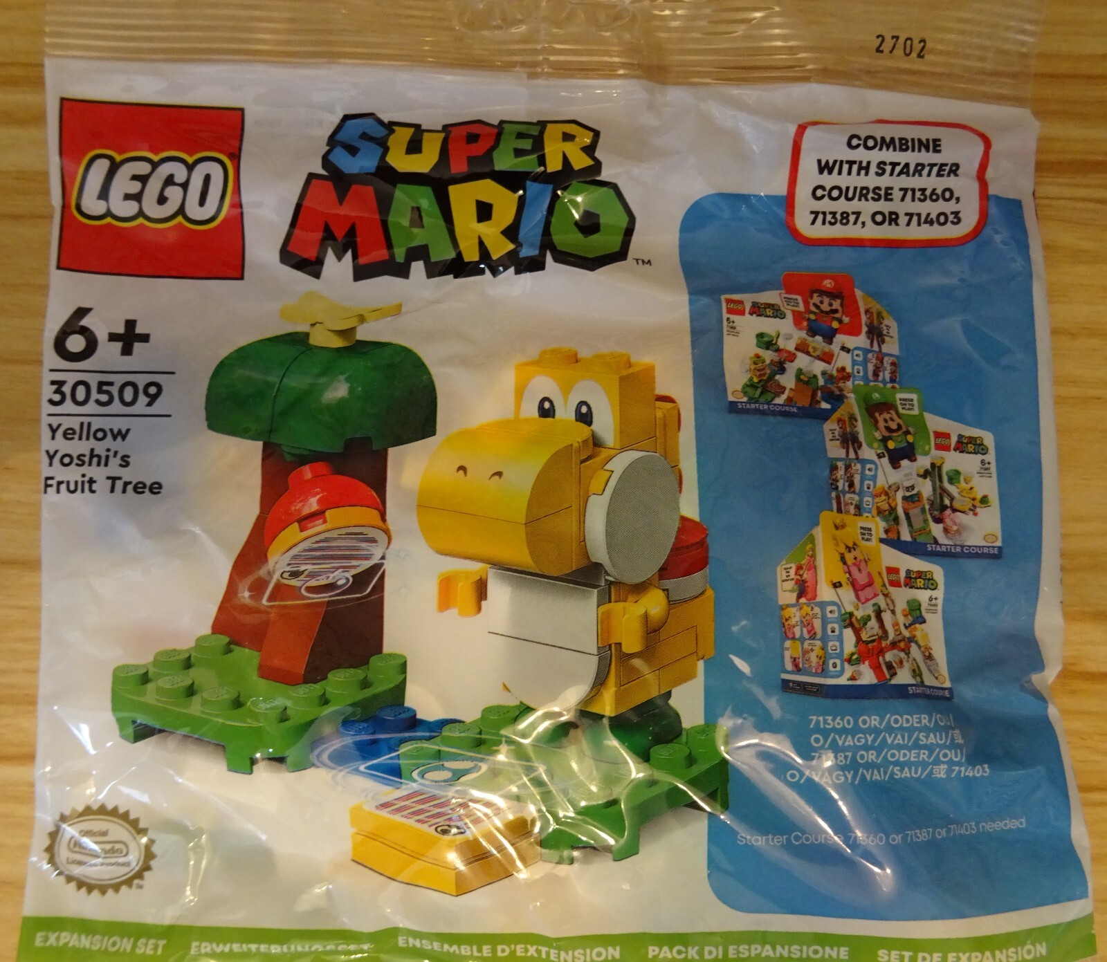 LEGO Super Mario: Yellow Yoshi's Fruit Tree (30509) for sale online | eBay