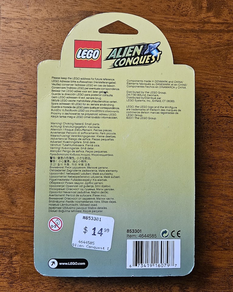 NEW Lego Space Set 853301 Alien Conquest Battle Pack -FACTORY SEALED ...