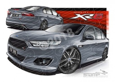 XR6 FG X XR6 XR6 TURBO SMOKE A2 FRAMED PRINT (FT366) | eBay Australia