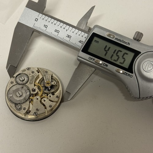 41.5mm High Grade Unidentified 17 Jewels Swiss Pocket Watch Movement ...