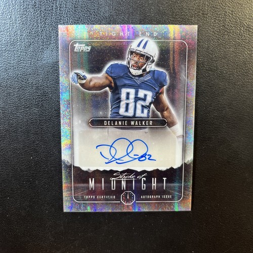 2024 Topps Midnight Delanie Walker Stroke of Midnight Moon Beam Auto ...