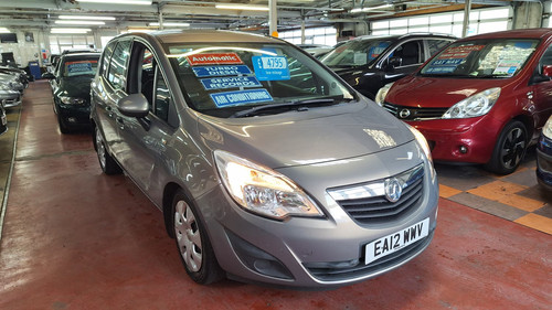 2012 Vauxhall Meriva Exclusive 1.7 CDTi Diesel Automatic 5-Door From £ ...