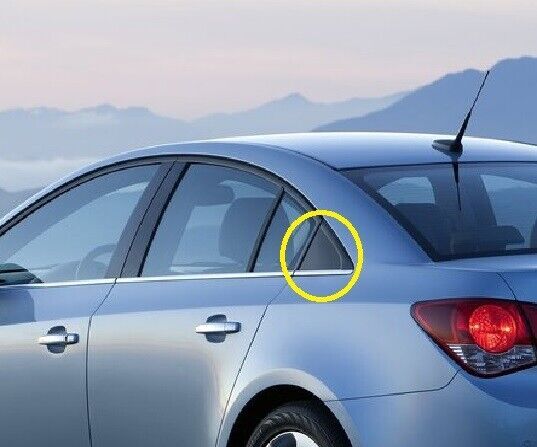 OEM Rear Body Left Side quarter panel Applique Chrome for Chevy Cruze ...