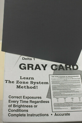 Delta 1 18% Gray Card - NEW OLD STOCK F44 | eBay