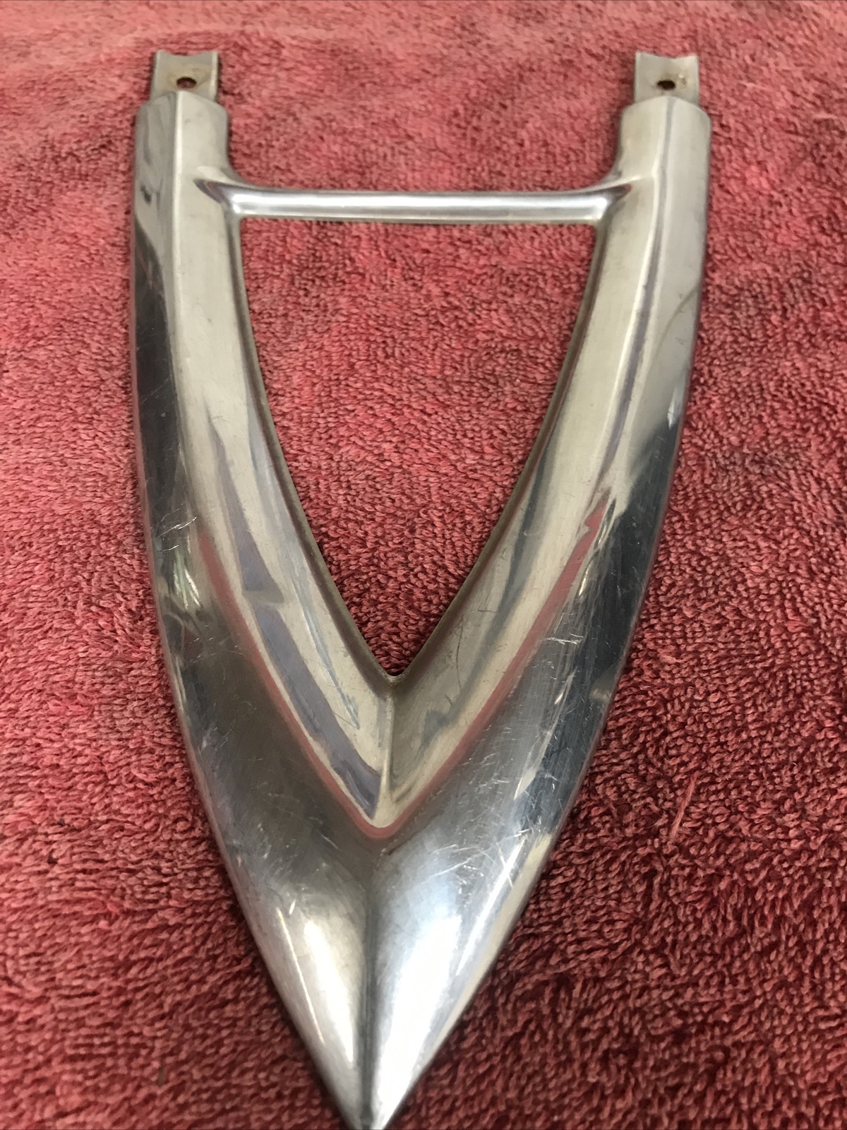 1960 1961 Chevy Apache Fender Spear Trim REAR MOLDING OEM VTG | eBay