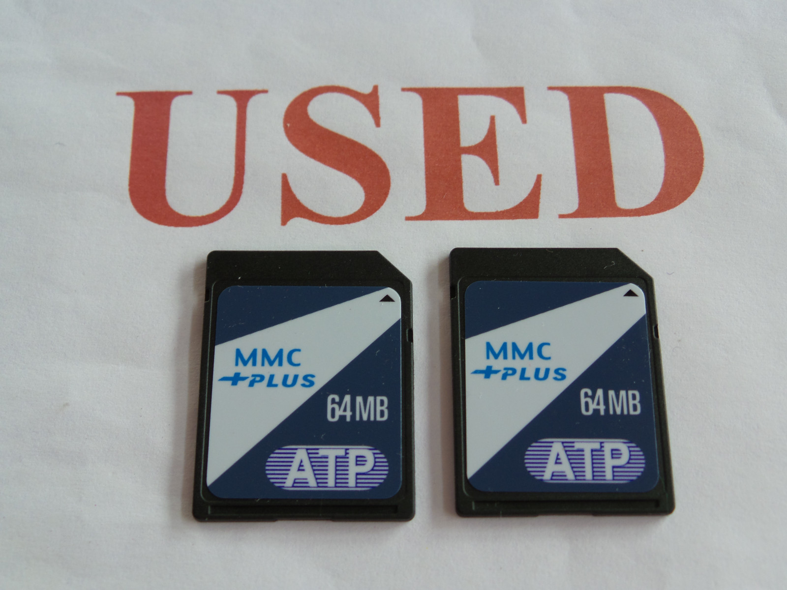 Lot of 2pcs (NEW OTHER)64MB ATP Multi Media Card MMC *Great for PDA ...
