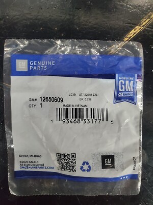 Genuine GM Transmission Fluid Cooler Pipe Fitting Seal 12650609 | eBay