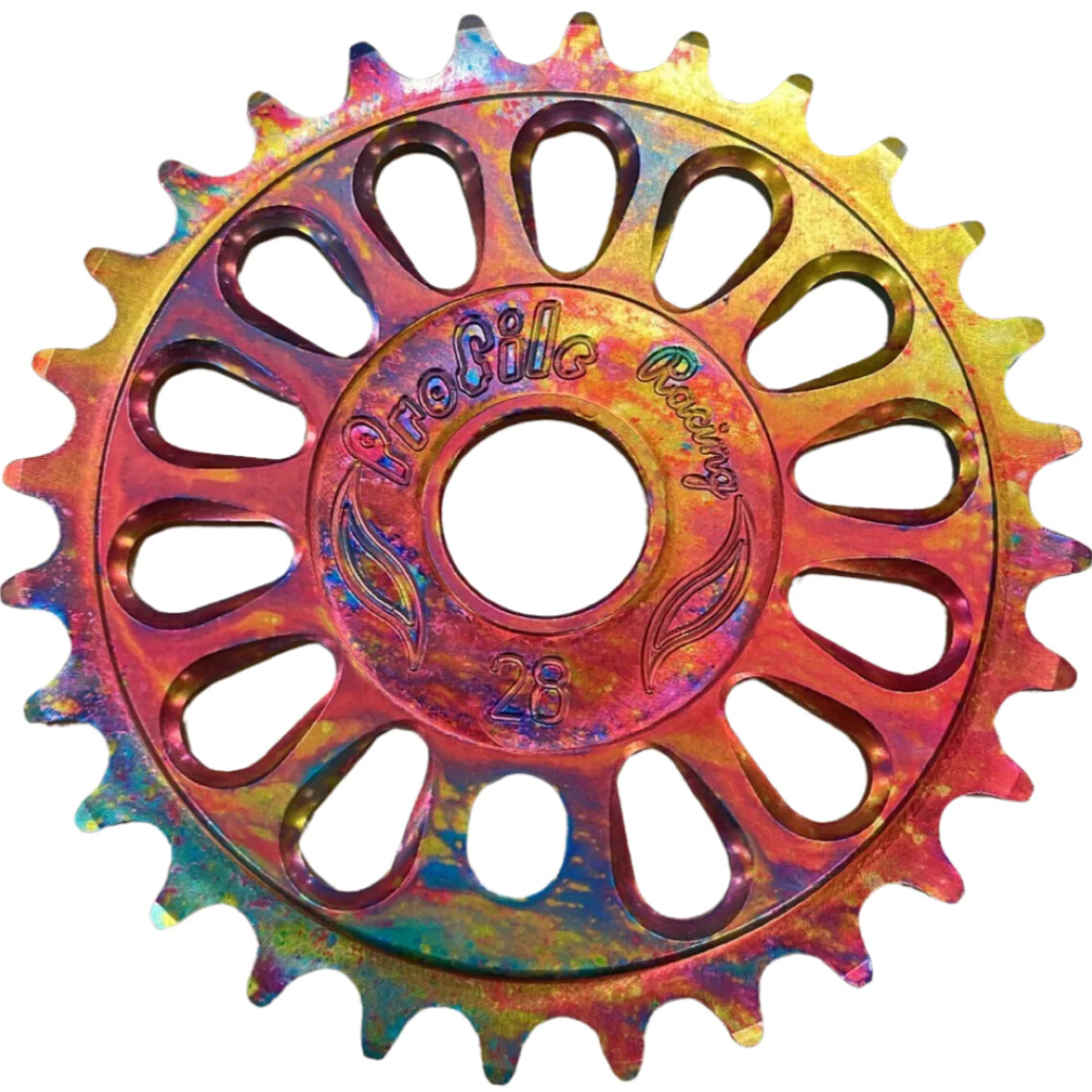PROFILE RACING BMX BICYCLE IMPERIAL SPROCKET GALAXY RUST (NO TWO ARE ...