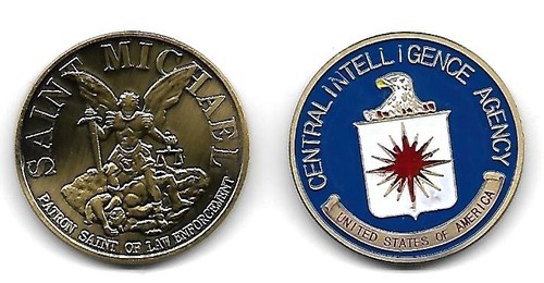 SAINT MICHAEL CIA CENTRAL INTELLIGENCE AGENCY CHALLENGE COIN | eBay