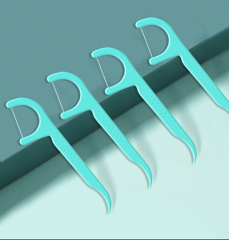 100 CT Plackers Micro Mint Dental Floss Tooth Picks Plastic Oral Teeth Floss 2DS | eBay