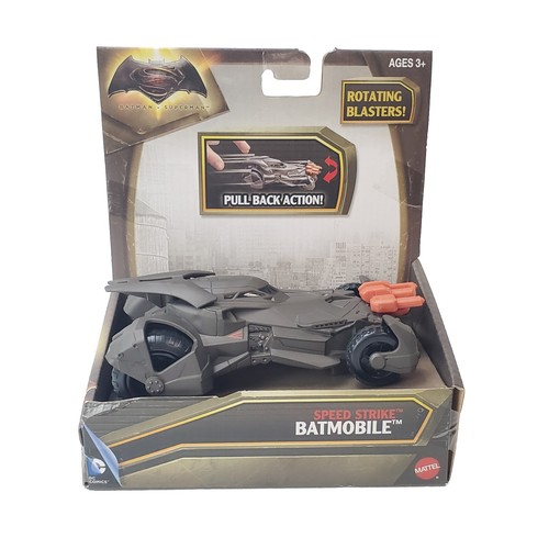 Batman v Superman Dawn of Justice Speed Strike Batmobile Vehicle Mattel ...