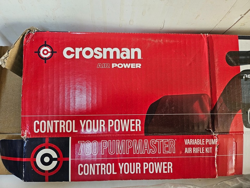 Crosman 760 Pumpmaster Rifle, .177 Cal Air Rifle, 700fps, .177 BB ...