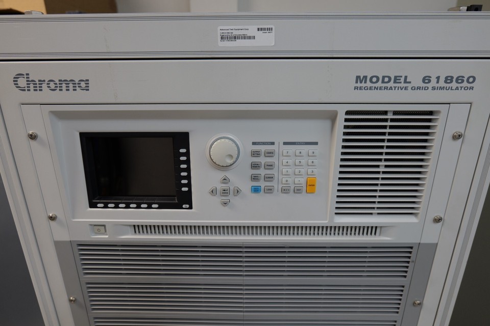 Chroma 61860-380 Regenerative Grid Simulator 60kVA, 380VAC/3ph Input | eBay