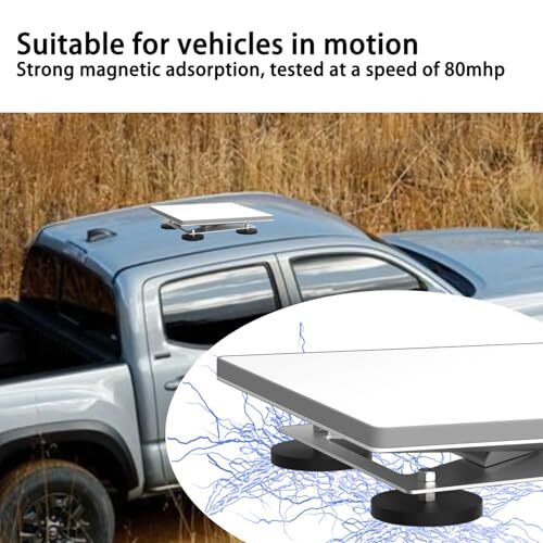 264lb Starlink Mini Magnetic Car Roof Mount Kit | Heavy-Duty Magnet ...
