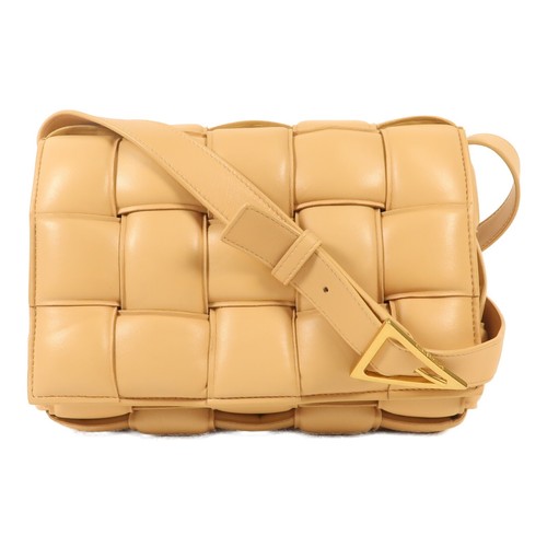 BOTTEGA VENETA BV GHW Padded Cassette Shoulder Bag Lambskin Leather ...