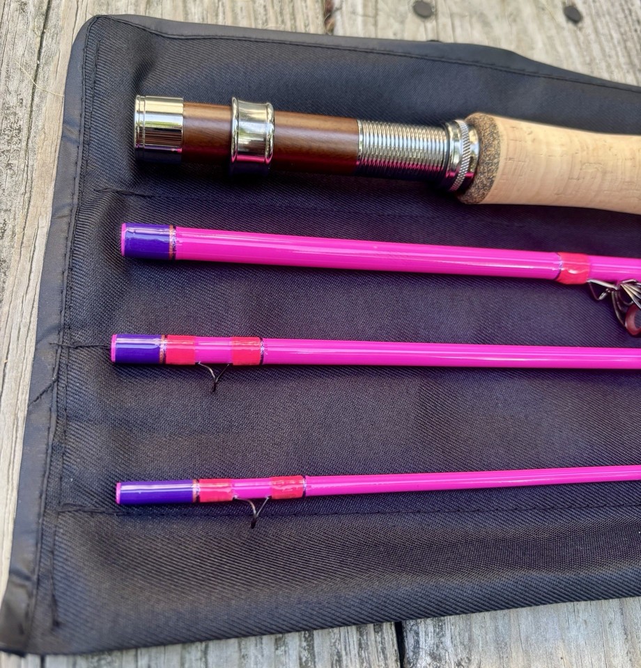 9 ft 5 wt fly rod IM7 Medium Fast 4 Piece | eBay