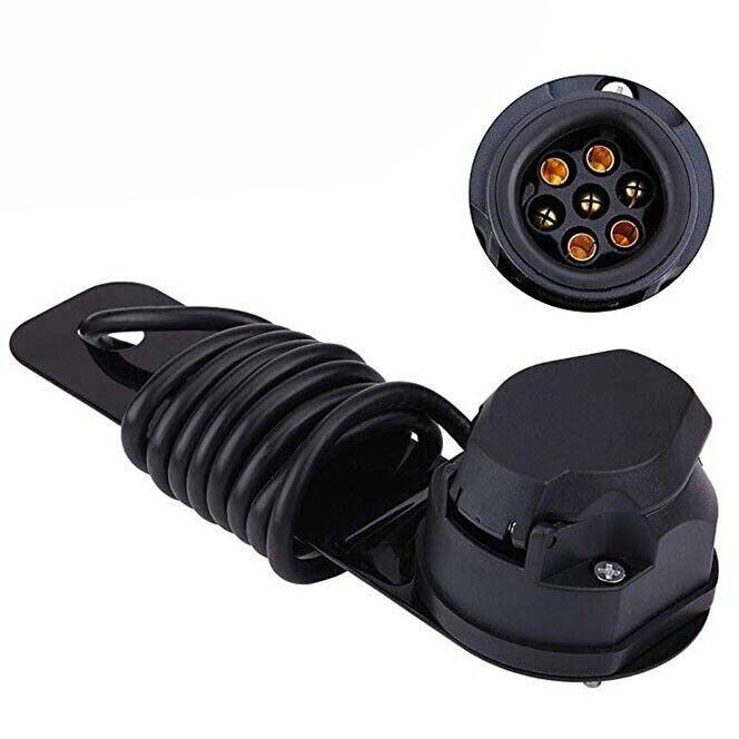 Universal 7 Pin 12n Single Towing Electrics Towbar Wiring Trailer ...