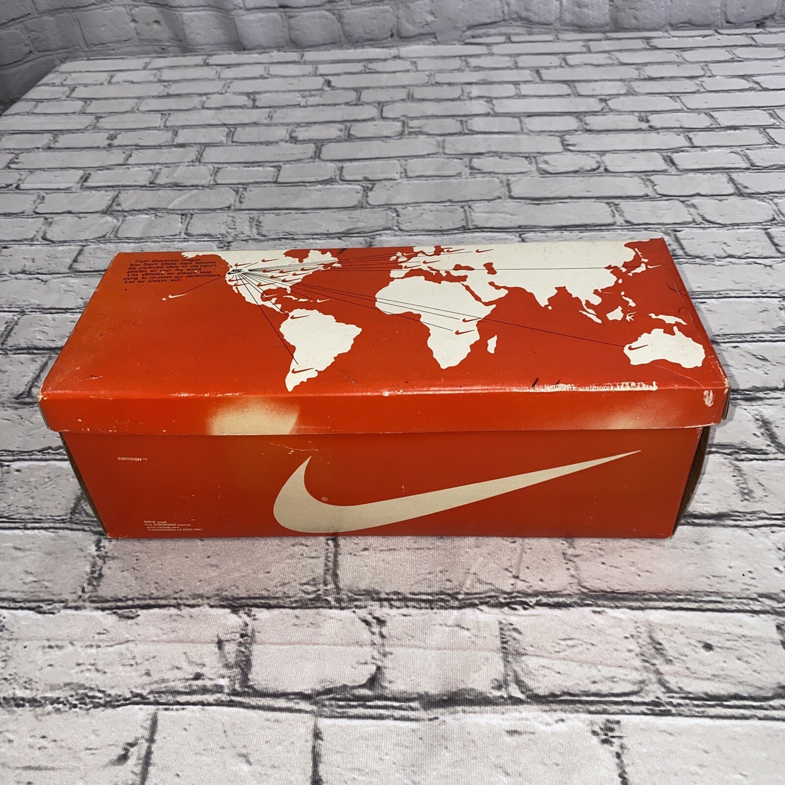 NIKE EQUATOR 80s Vintage Empty Box Only Rare - Gem