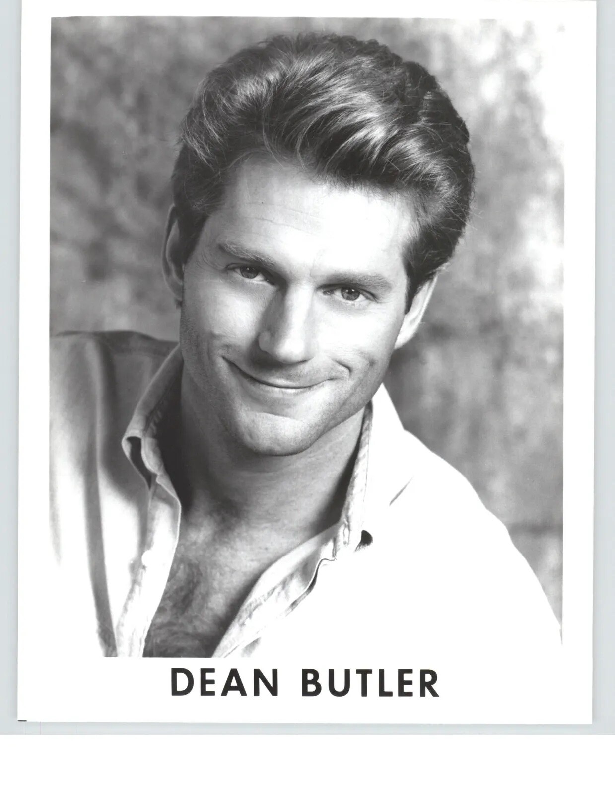 Dean Butler Headshot W Resume Little House On The Prairie 8x10 PHOTO ...
