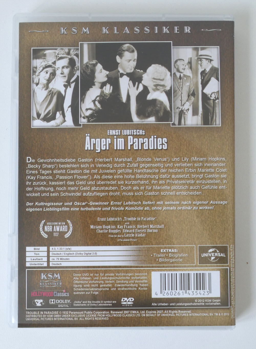 Ärger im Paradies - Trouble in Paradise (KSM Klassiker) von Ernst ...