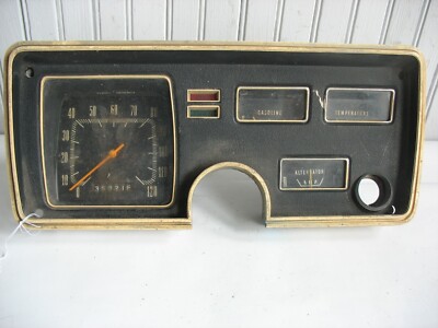 1966 Valiant gauge cluster Black Tan 35821.5 OD | eBay