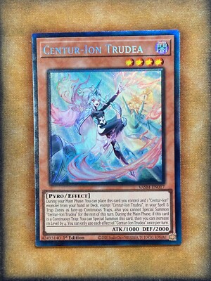 Yugioh Centur-Ion Trudea VASM-EN017 Collector Rare 1st Ed NM | eBay