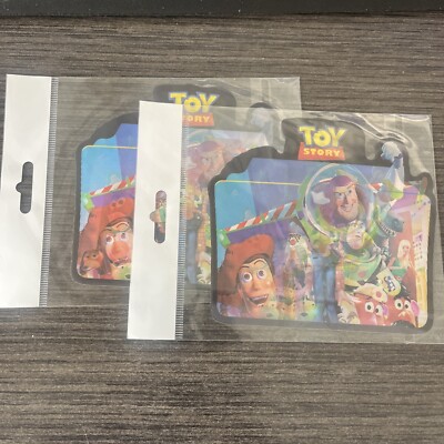 2 Disney Toy Story 1-3 3D LENTICULAR MOTIon Car Sticker Peeker Decal 5 ...
