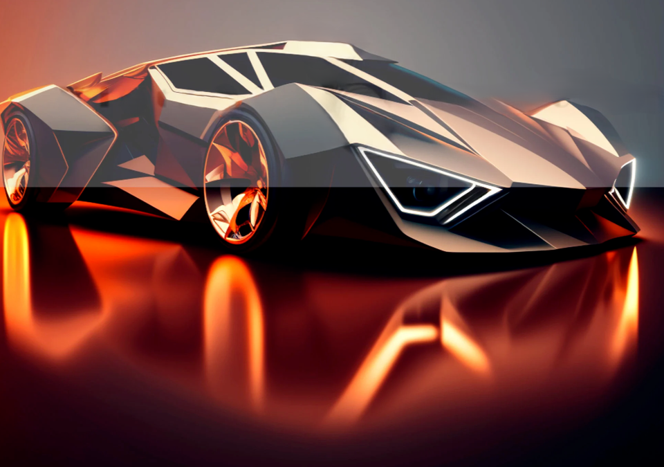 Ferrari Race Car 1:12 Scale Model Le Mans Concept Custom Built HyperCar ...