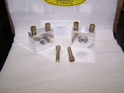 New 7/8" Bar Mounts and Fasteners for Simons Forks 11-146 AHRMA VMX ...