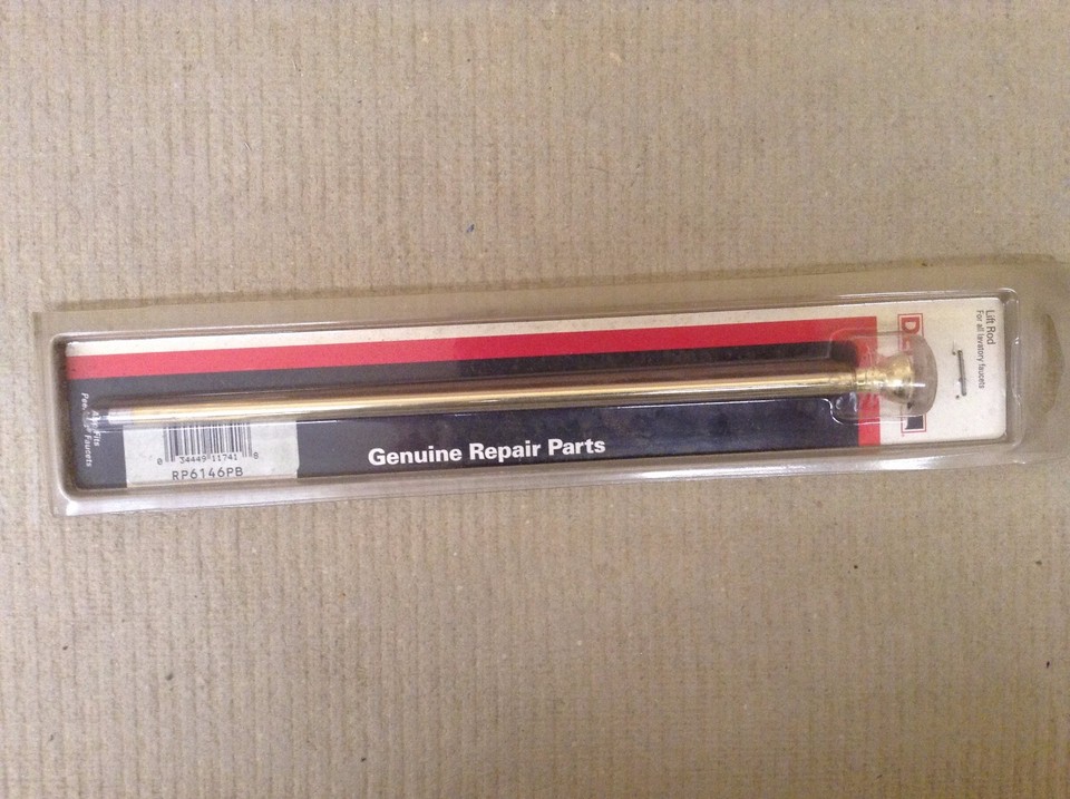 Delta Lift Rod - Lavatory Mode l#: RP6146PB Polished Brass | eBay