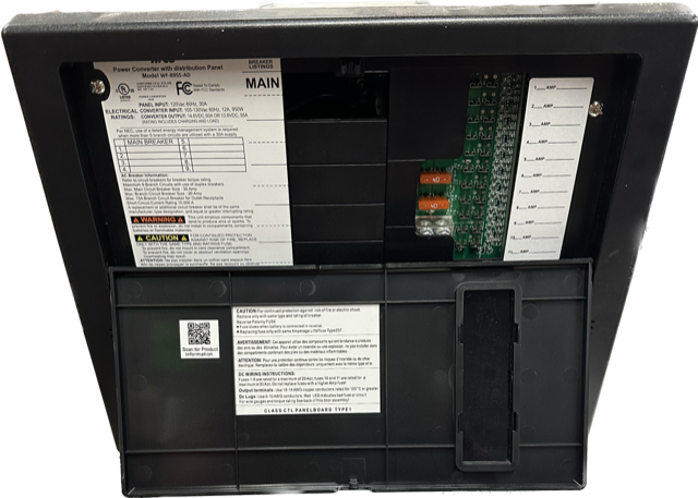 WFCO Power Converter W/ Distribution Panel WF-8955-AD RV-Travel Trailer ...