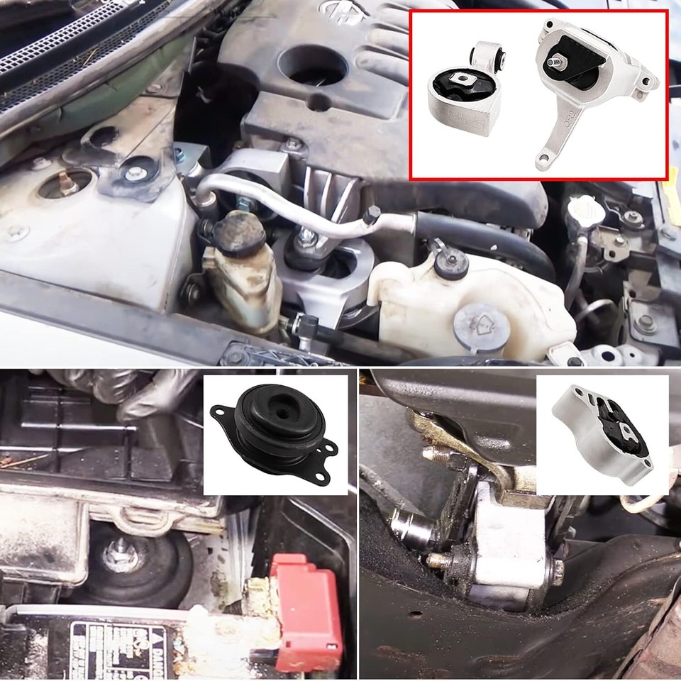 4PCS Engine Motor & Trans Mount Auto Set For 2007-2017 Nissan Altima 2 ...