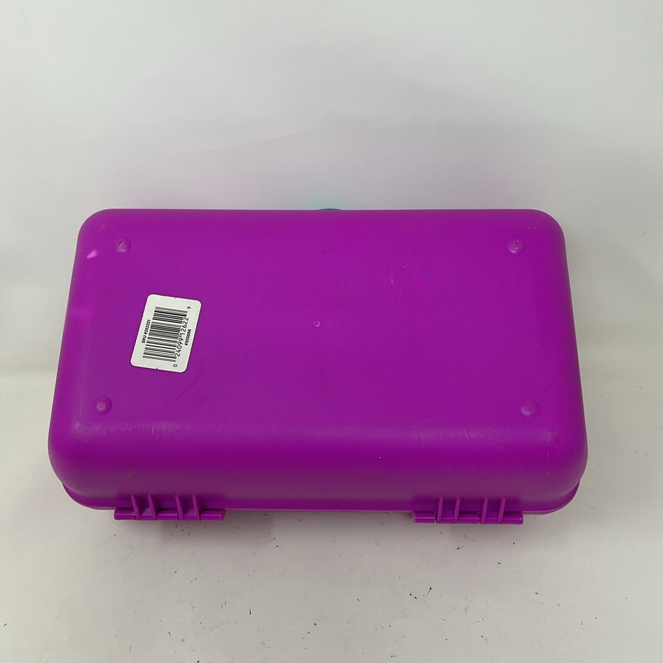 Vintage Caboodles Makeup Cosmetics Pageant Case organizer box Purple ...