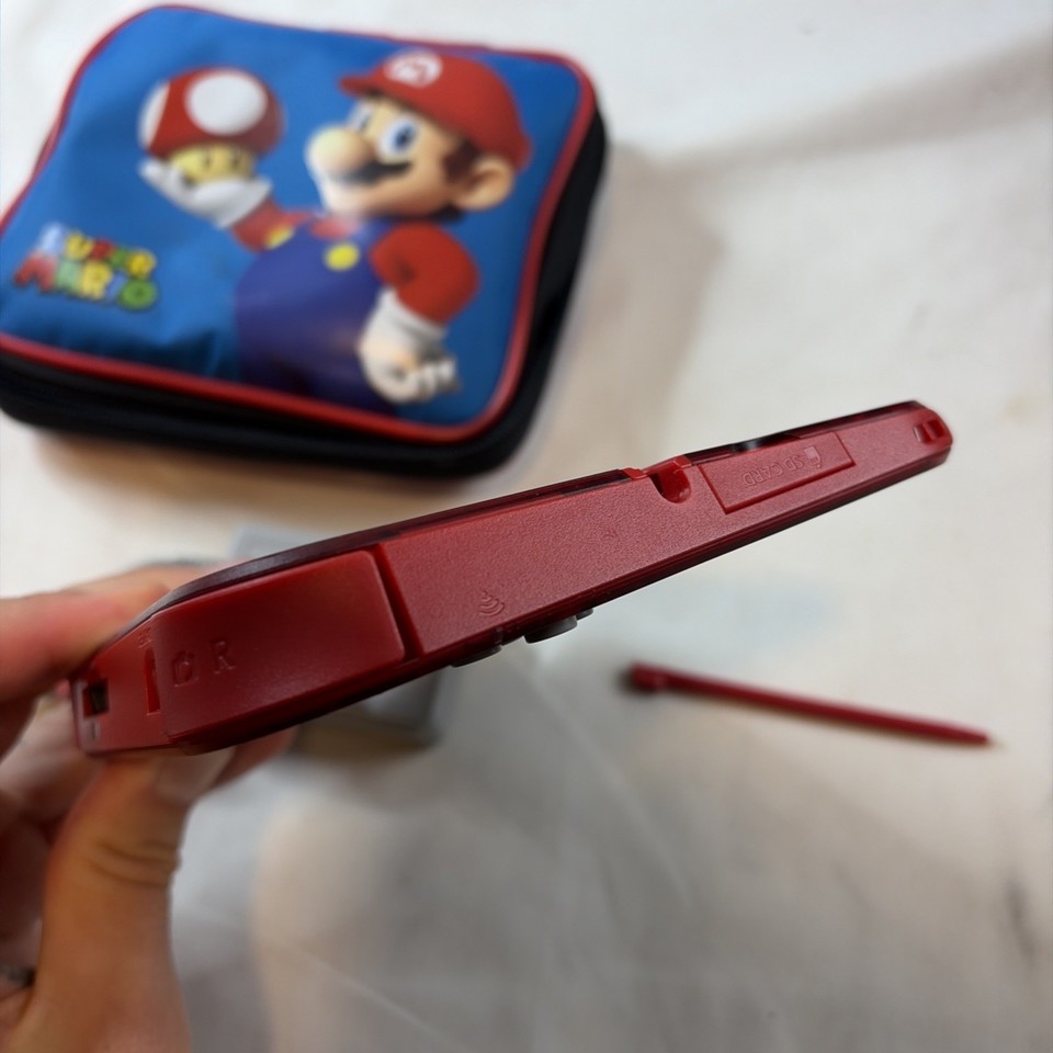 Nintendo 2DS Transparent See Through Red Console US Model Tested ...