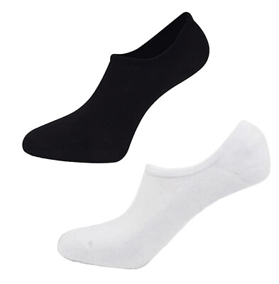 Invisible Trainer Socks For Women 98% Cotton Size 4-7 No Show Liner ...