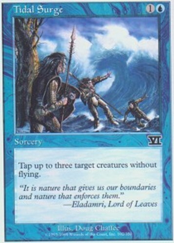 Light Play, English MTG Regular Tidal Surge Classic Sixth Edition Magic ...
