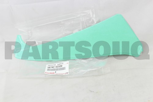 5874252320 Genuine Toyota PROTECTOR, QUARTER PANEL, FRONT LH 58742 ...