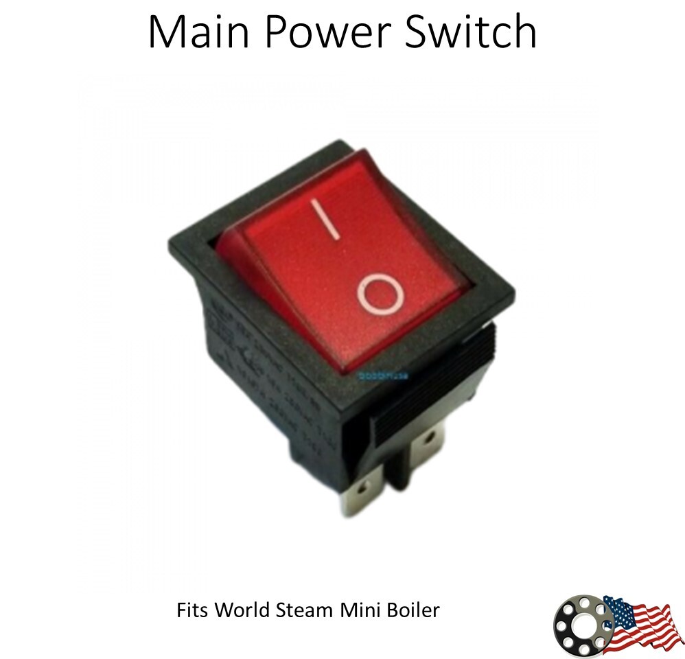 Main Power Switch World Steam Mini Boiler All Steam Iron | eBay